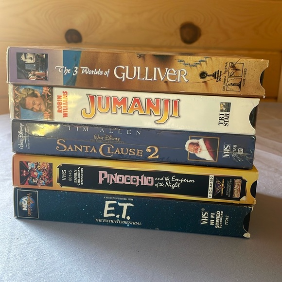Media | 5 Vhs Tapes | Poshmark